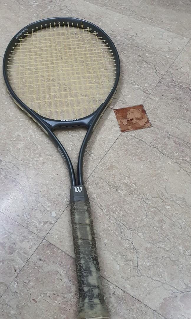 Wilson Advantage 95 High Beam Series Tennis Racquet, Sports Equipment ...