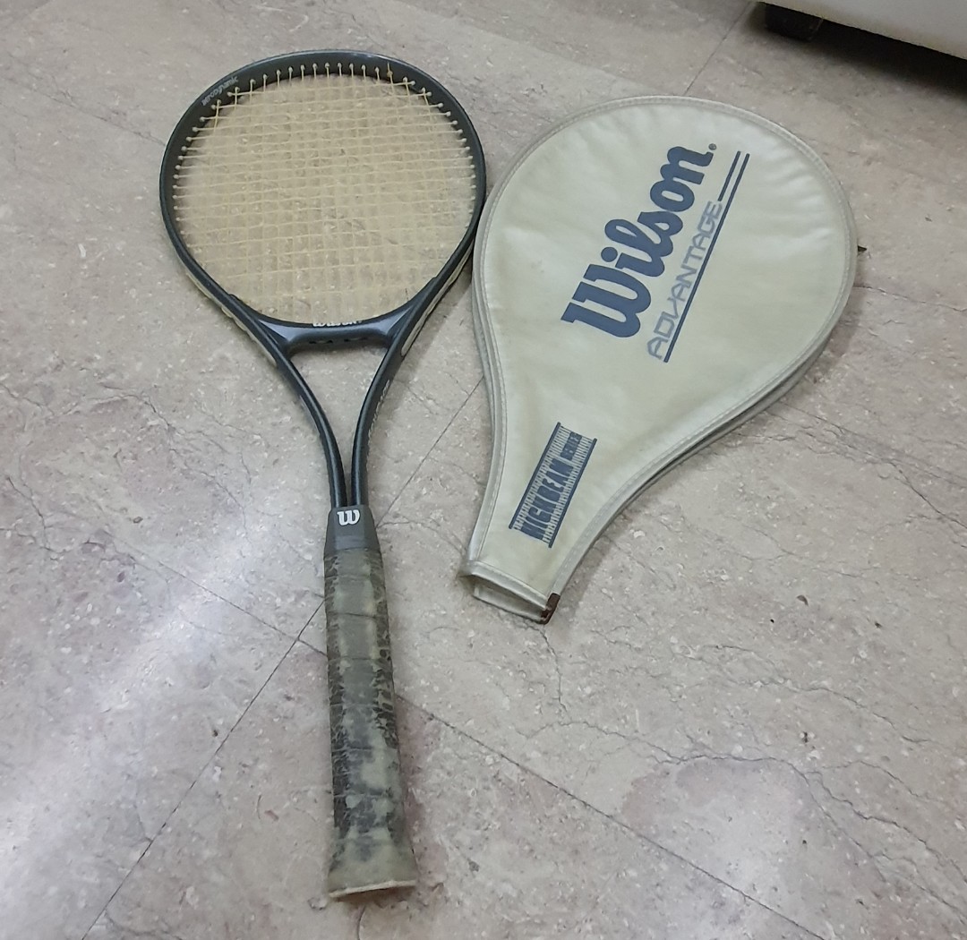 Wilson Advantage 95 High Beam Series Tennis Racquet, Sports Equipment ...