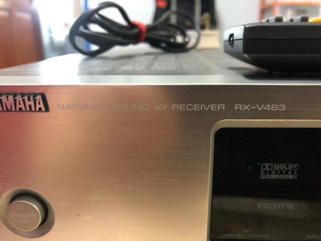 Yamaha RX-v463 AV receiver, Audio, Other Audio Equipment on Carousell