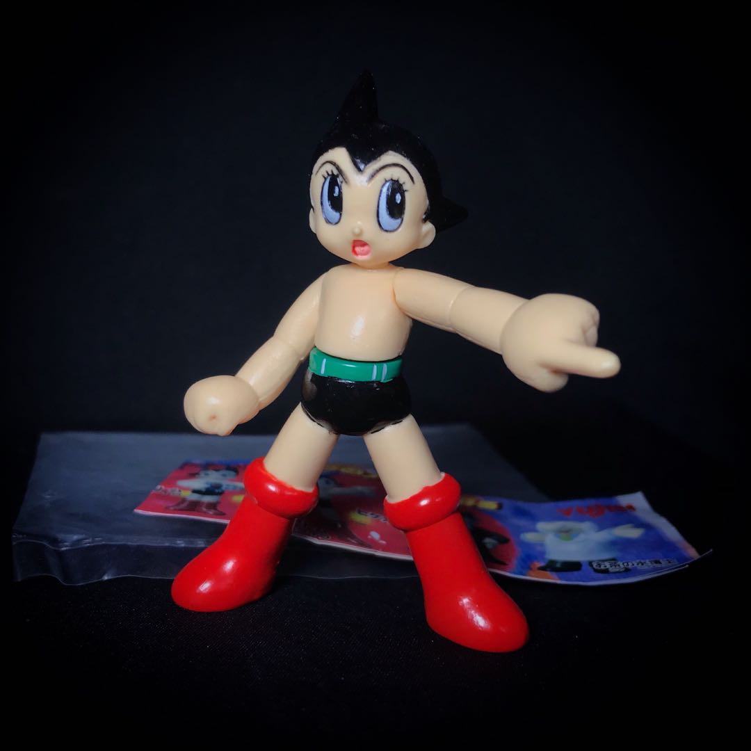 Yugin Mighty Atom Super Real Figure Series Astroboy/Astro Boy 3” - Php 450 (2 pieces available ...