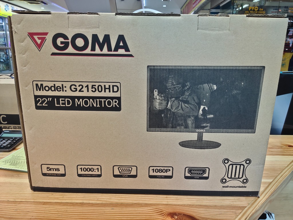 22" LED GOMA 60HZ MONITOR, Computers & Tech, Parts & Accessories ...