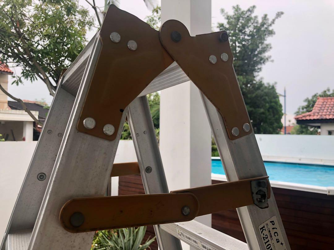 7 Step Ladder Japanese Pica brand, Furniture & Home Living, Home ...