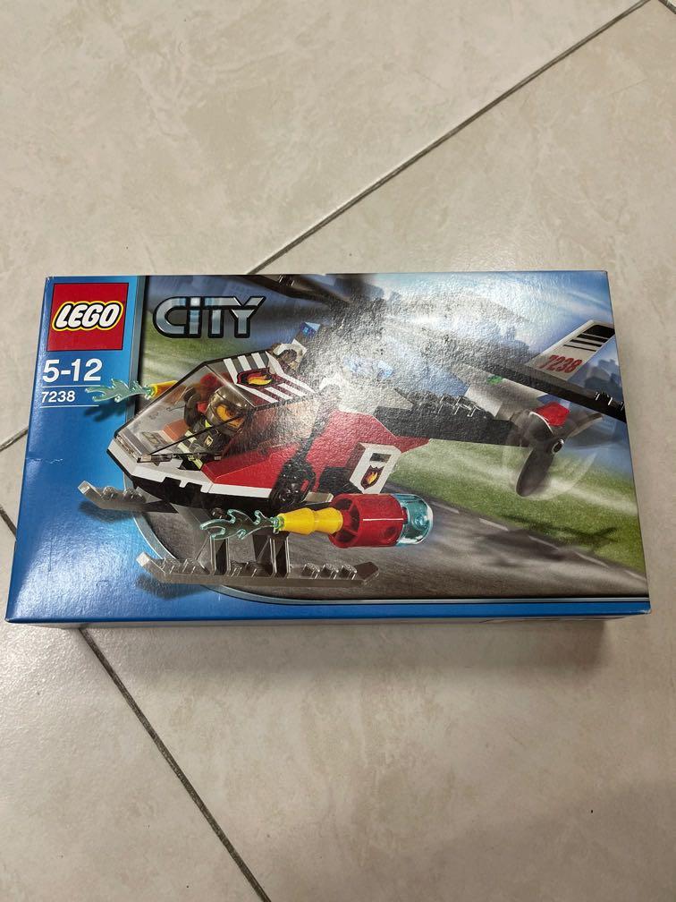 全新 Lego city 7238 消防直升機 與 60004 60216 60215 60110 10197 同系, 興趣及遊戲, 玩具 ...