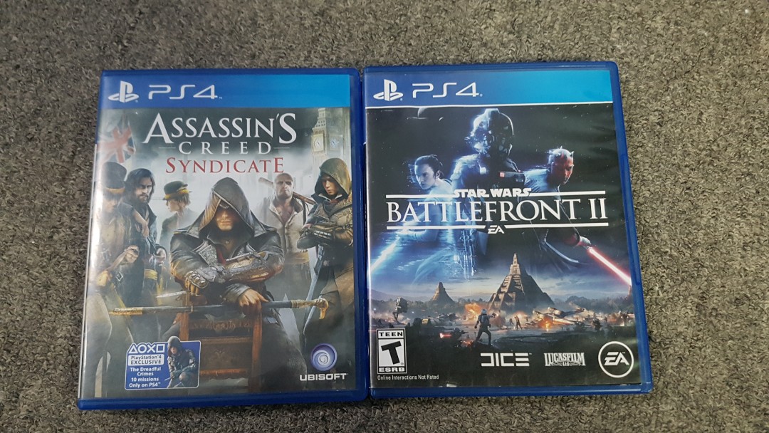 AC Syndicate and Star Wars Battlefront II, Video Gaming, Video Games ...