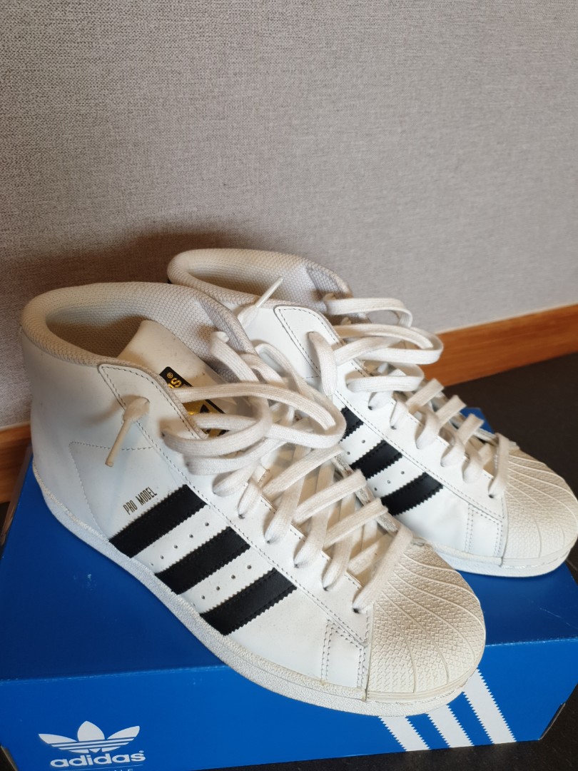 Adidas Pro Model, Men's Fashion, Footwear, Sneakers on Carousell