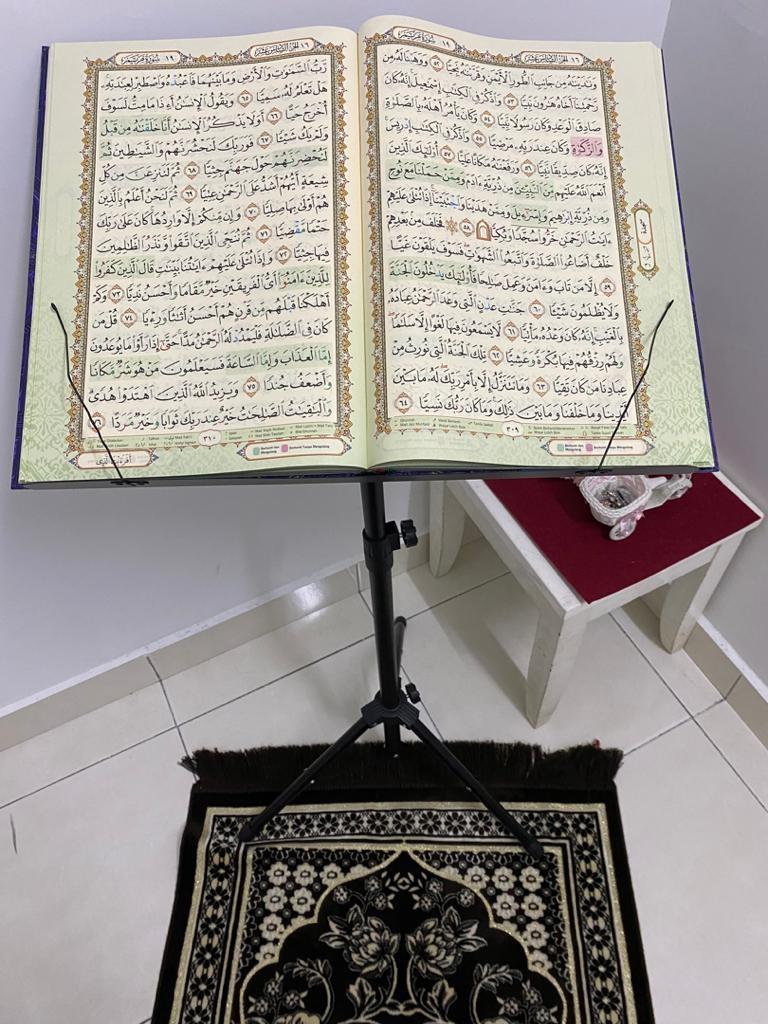 Al Quran Besar Mushaf Al Imam + Stand + FREE Lighting, Furniture & Home ...