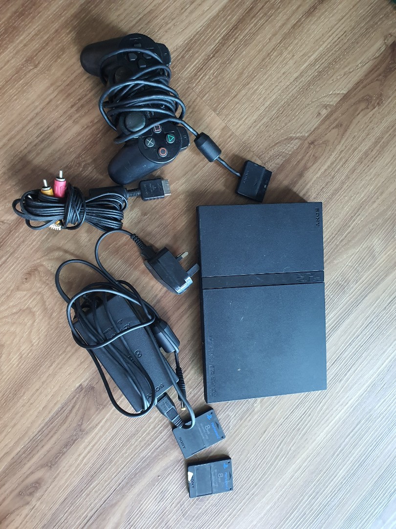 Antique Playstation 2 (Model No. SCPH-70006), Video Gaming, Video Games ...