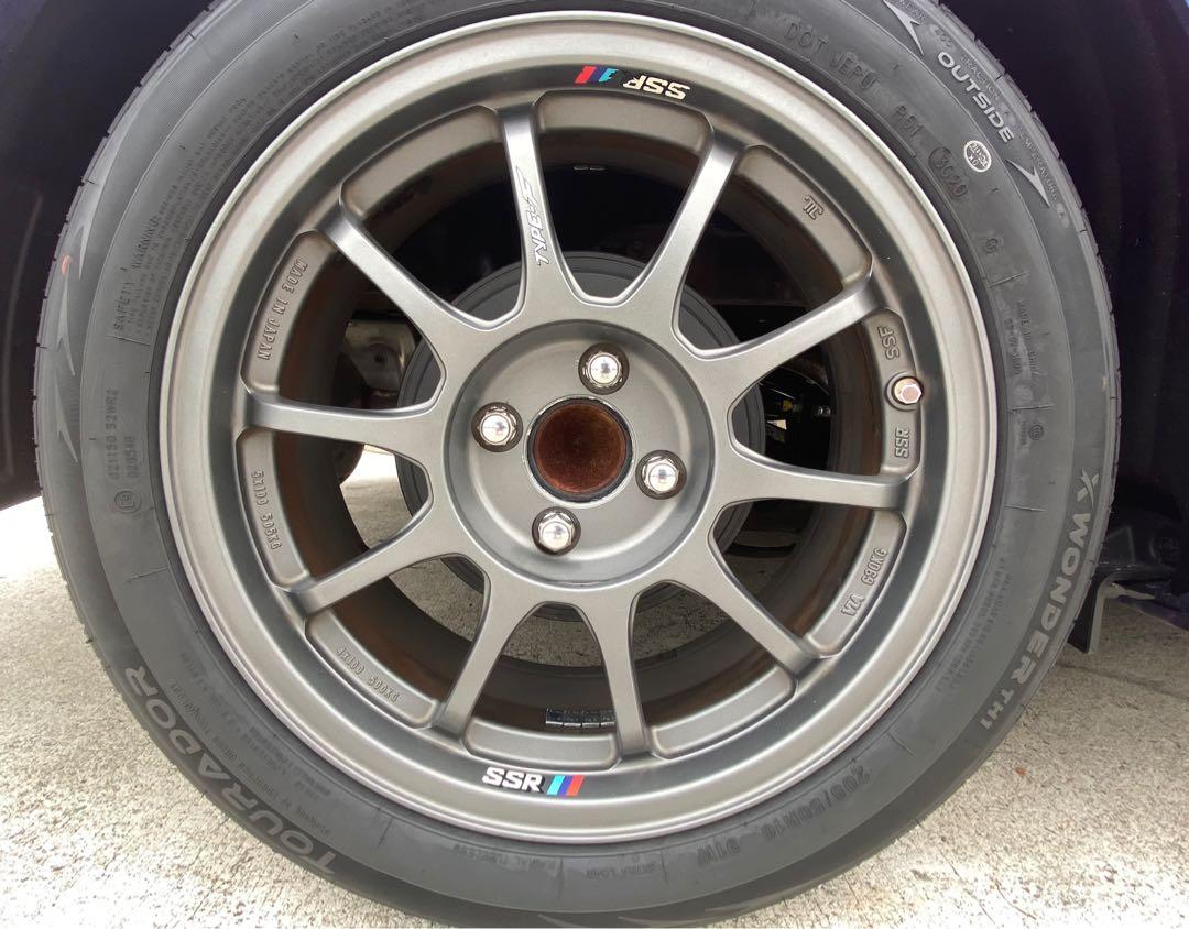 Authentic SSR Type F 16 inch, Car Accessories, Tyres & Rims on Carousell