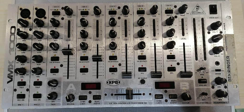 Behringer VMX1000 7-Channel Rack-Mount DJ Mixer, Audio, Other Audio ...