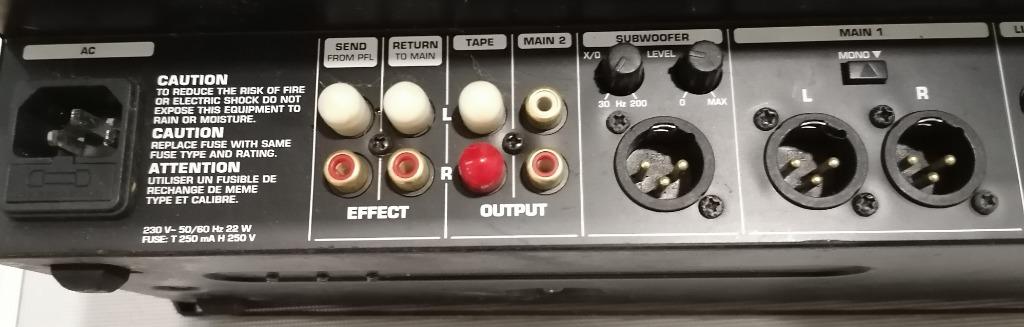 Behringer VMX1000 7-Channel Rack-Mount DJ Mixer, Audio, Other Audio ...