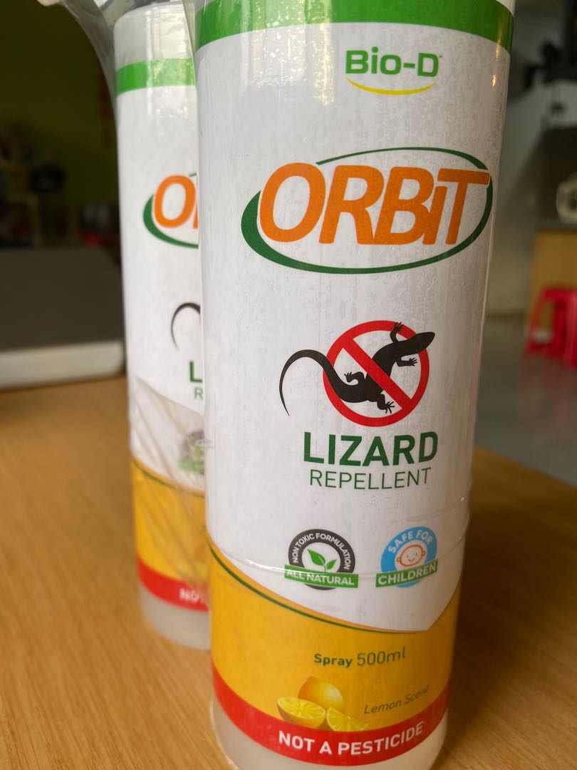 Bio-D Orbit Lizard repellent spray 500ml x 2, Health & Nutrition ...