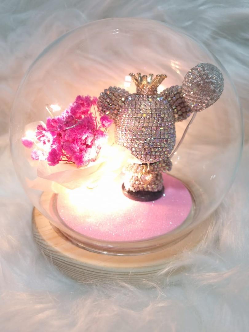 Blink Blink Bear Dome, Hobbies & Toys, Stationery & Craft, Handmade ...