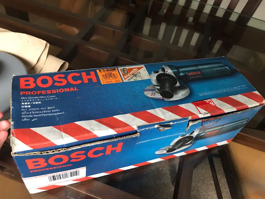 BOSCH Mini Grinder Mini Cutter, Commercial & Industrial, Construction ...