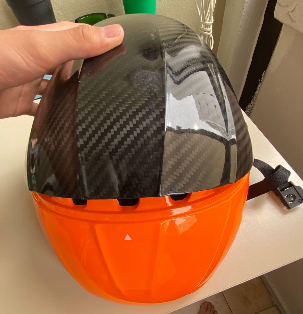 FULL CARBON MAPLEZ AERODYNAMIC HELMET, Sports Equipment, Bicycles ...