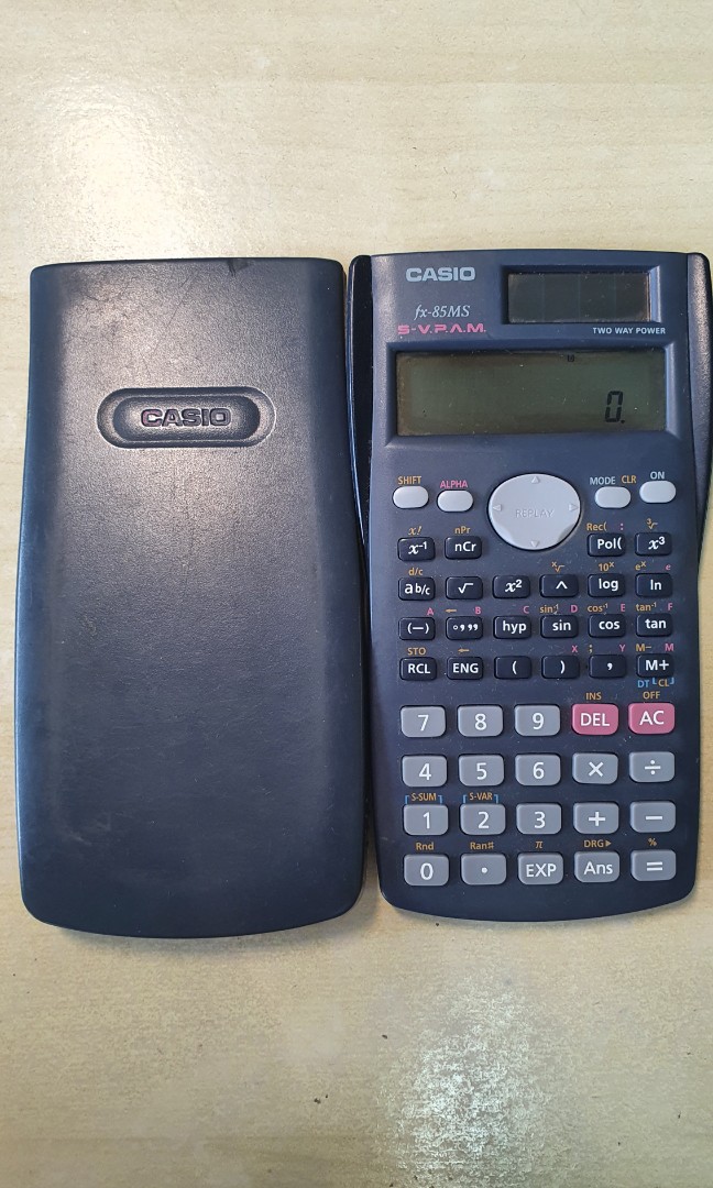 Casio fx-85MS scientific calculator, Computers & Tech, Office ...