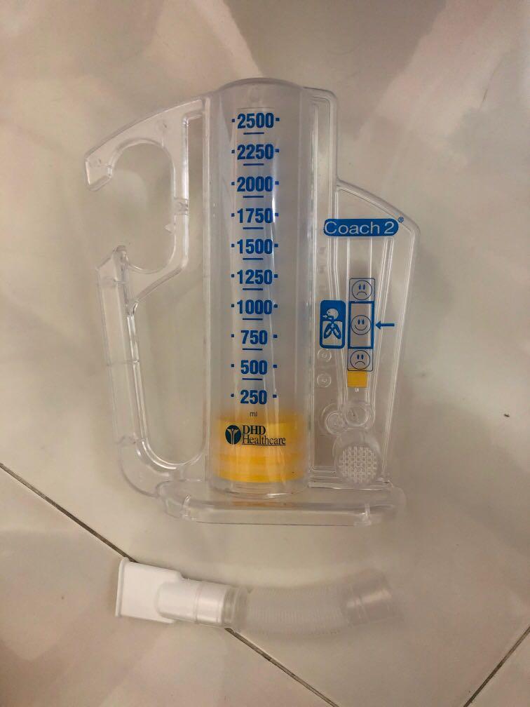 Coach 2 incentive Spirometer, Health & Nutrition, Assistive ...