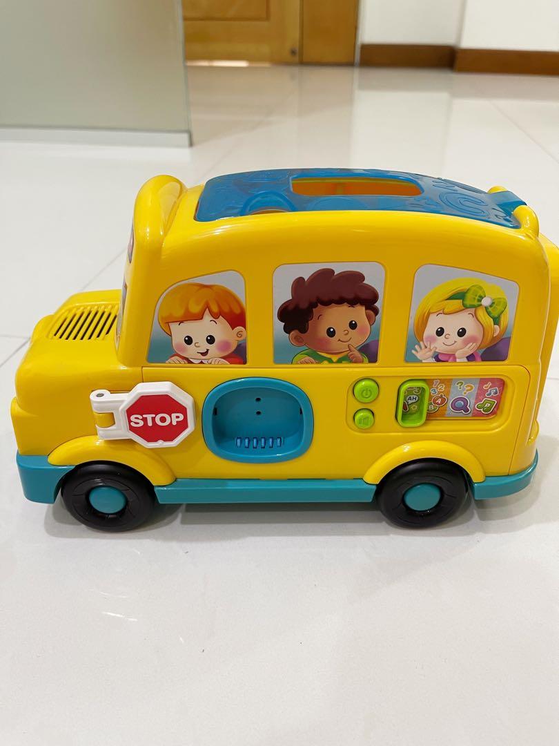 Count and learning alphabet Bus with sound, Hobbies & Toys, Toys ...