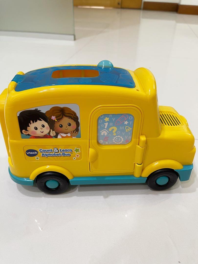 Count and learning alphabet Bus with sound, Hobbies & Toys, Toys ...