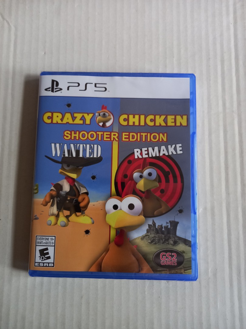 Crazy Chicken Shooter Edition PS5 PlayStation, 電子遊戲, 電子遊戲, PlayStation ...