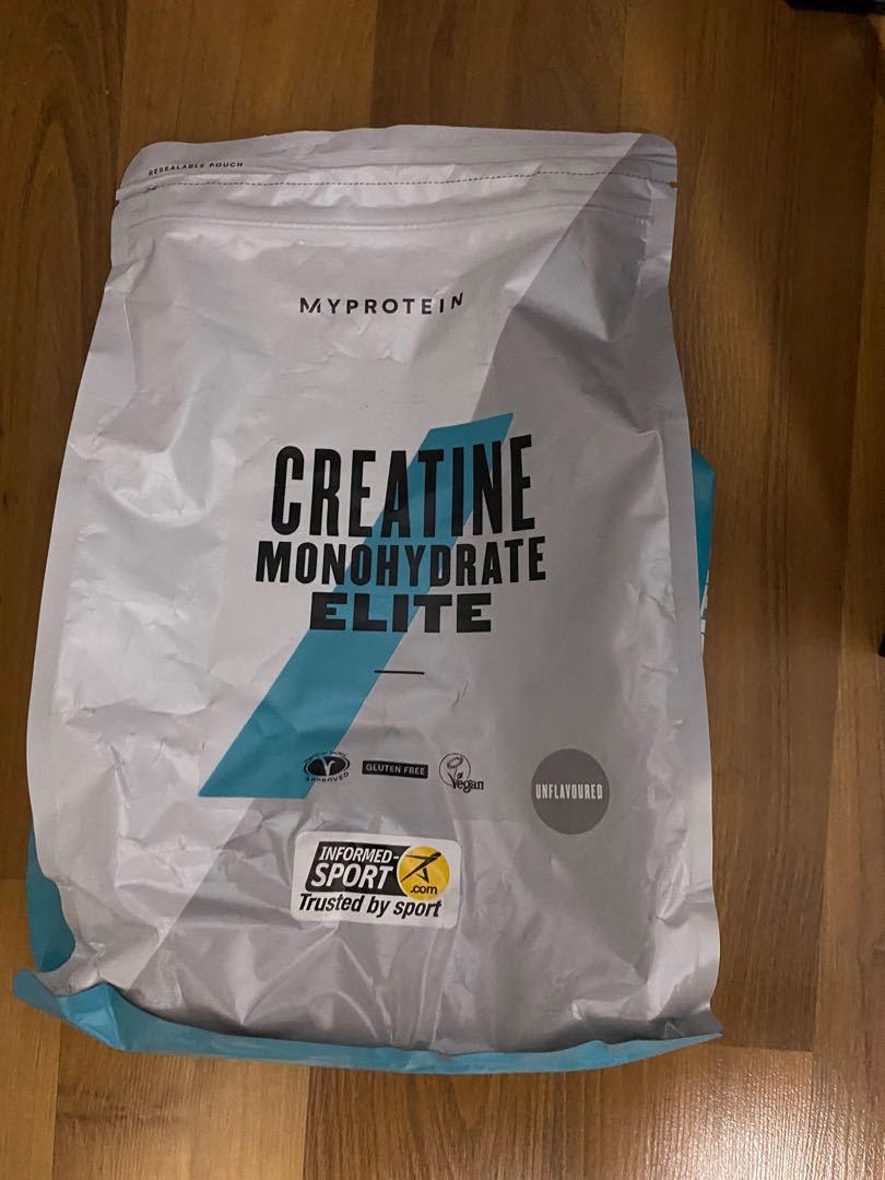 Creatine monohydrate elite, Food & Drinks, Other Food & Drinks on Carousell