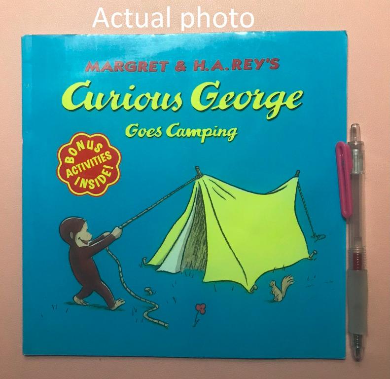 Curious George Goes Camping, Hobbies & Toys, Books & Magazines ...