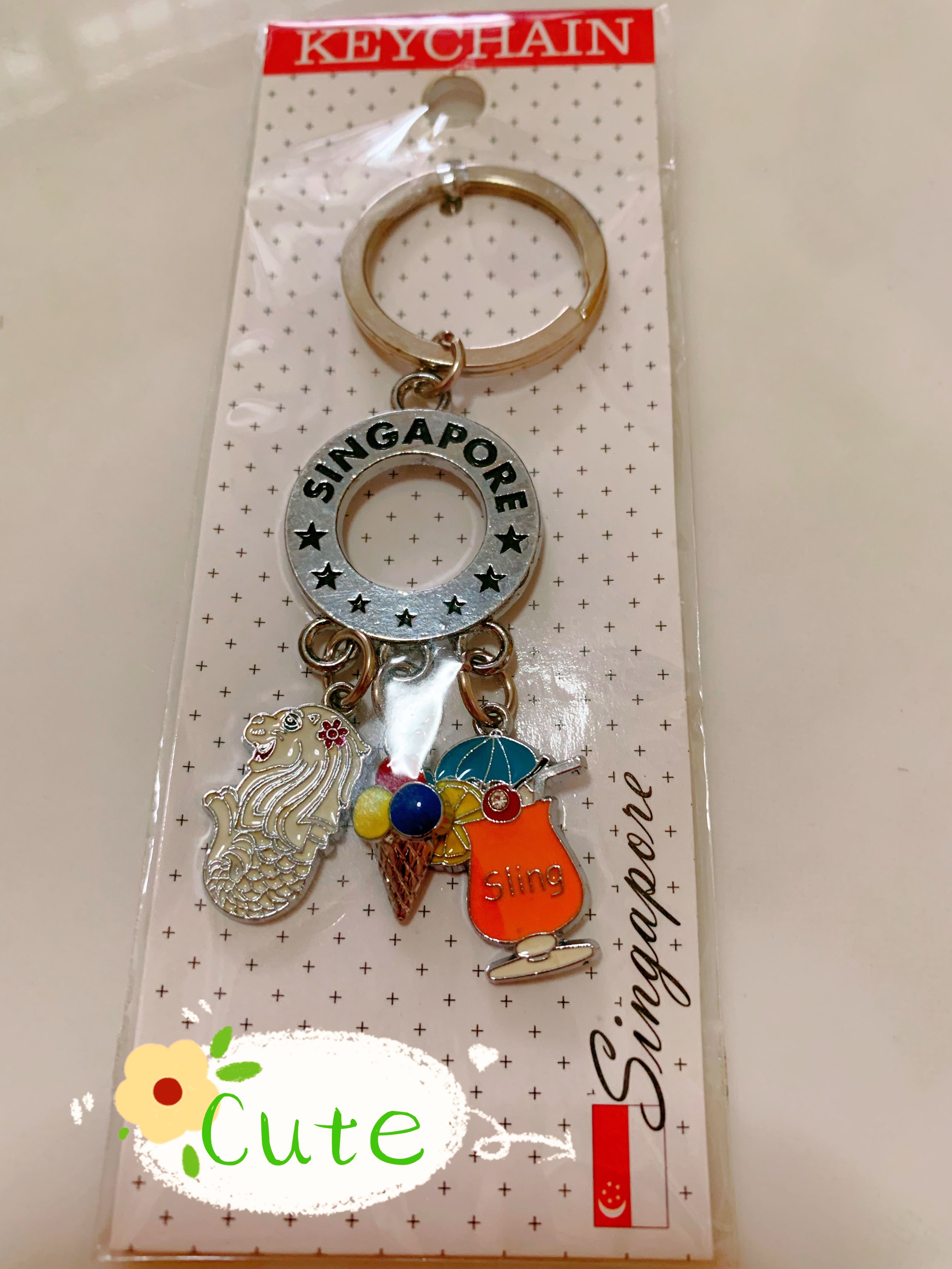 SG57 Iconic Merlion keychain, Hobbies & Toys, Memorabilia ...