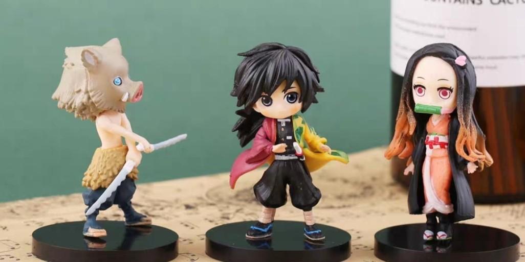 Demon slayers figurines sets, Hobbies & Toys, Memorabilia ...