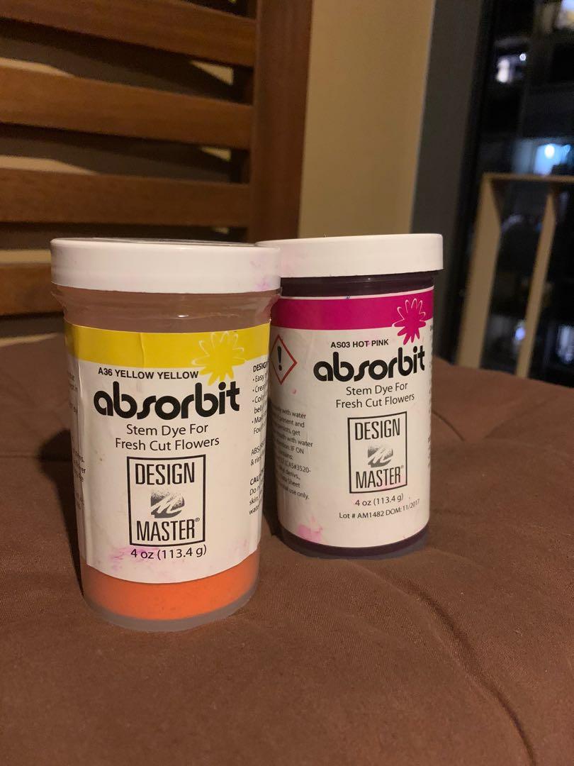 Design Master Colour Spray & Absorbit Stem Dye for Fresh Cut Flowers ...