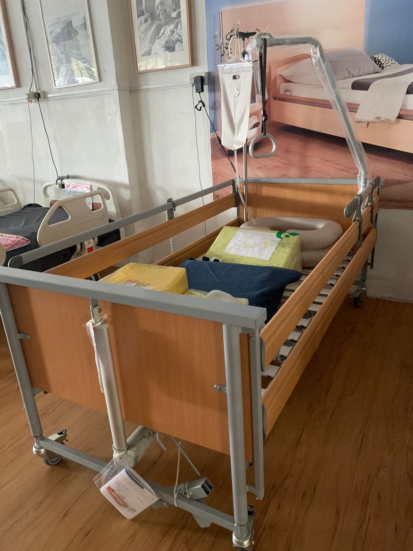 Domiflex Premium 3 ways Hospital Bed, Furniture & Home Living ...