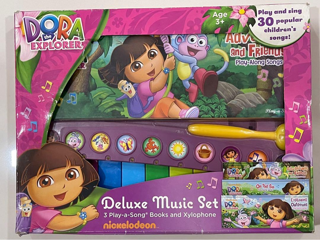 Dora the Explorer deluxe music xylophone set, Hobbies & Toys, Toys ...