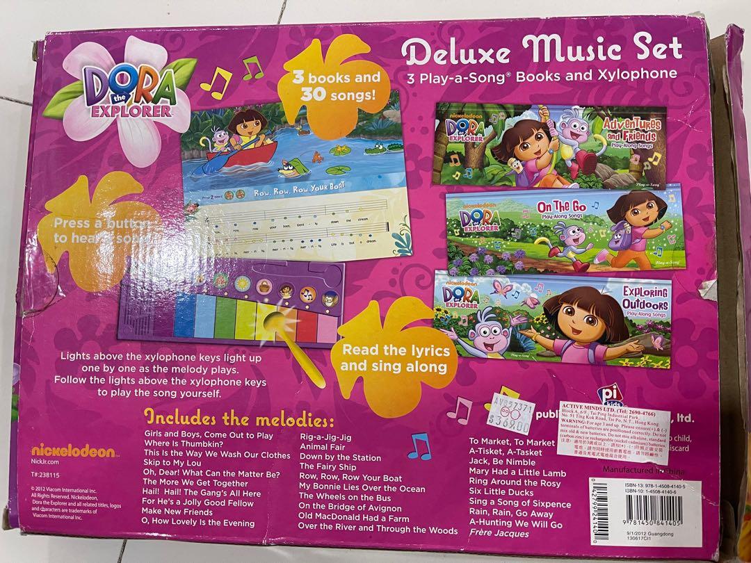 Dora the Explorer deluxe music xylophone set, Hobbies & Toys, Toys ...