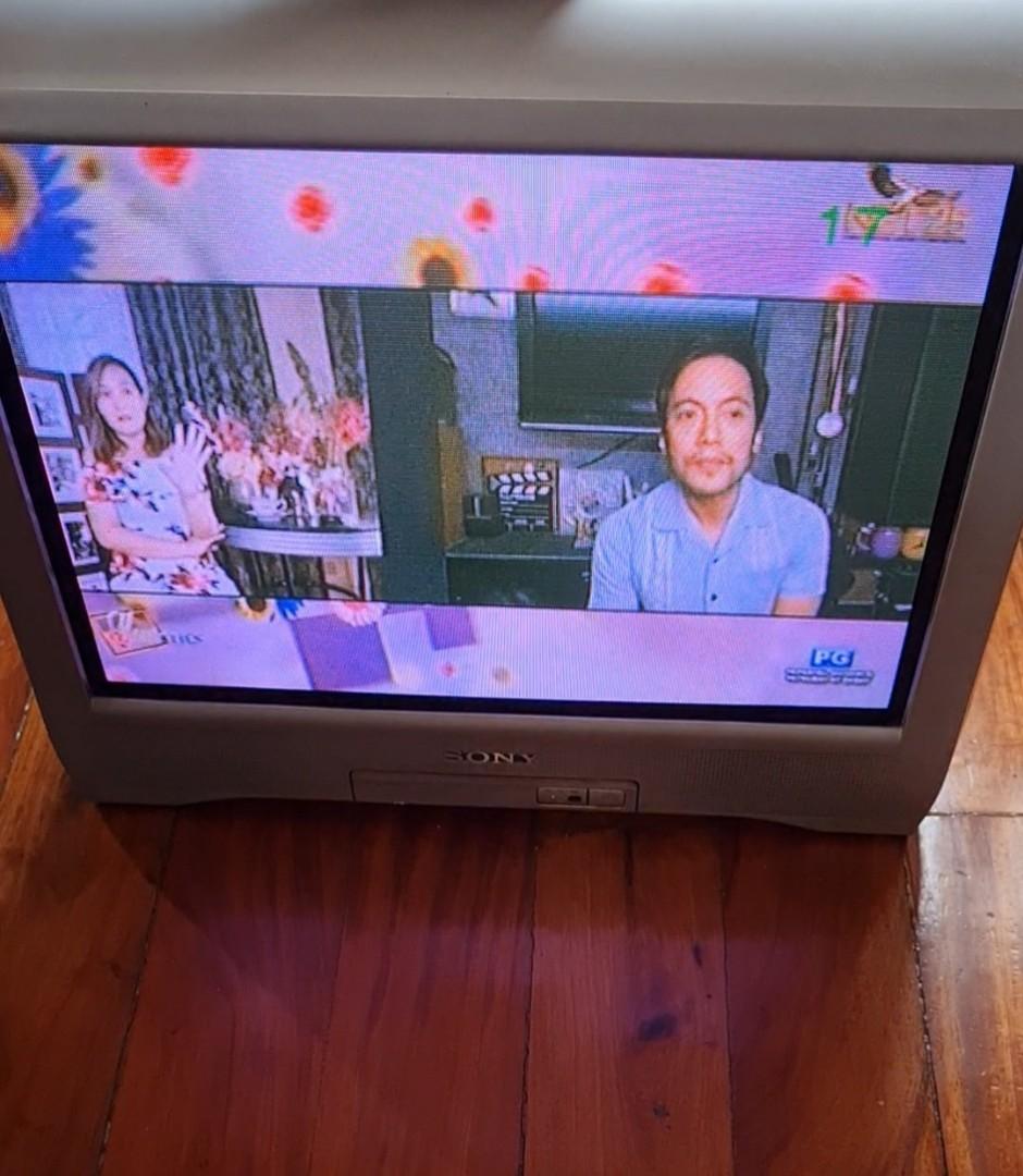 For Sale Sony Trinitron 19 Inches Colored TV, TV & Home Appliances, TV ...