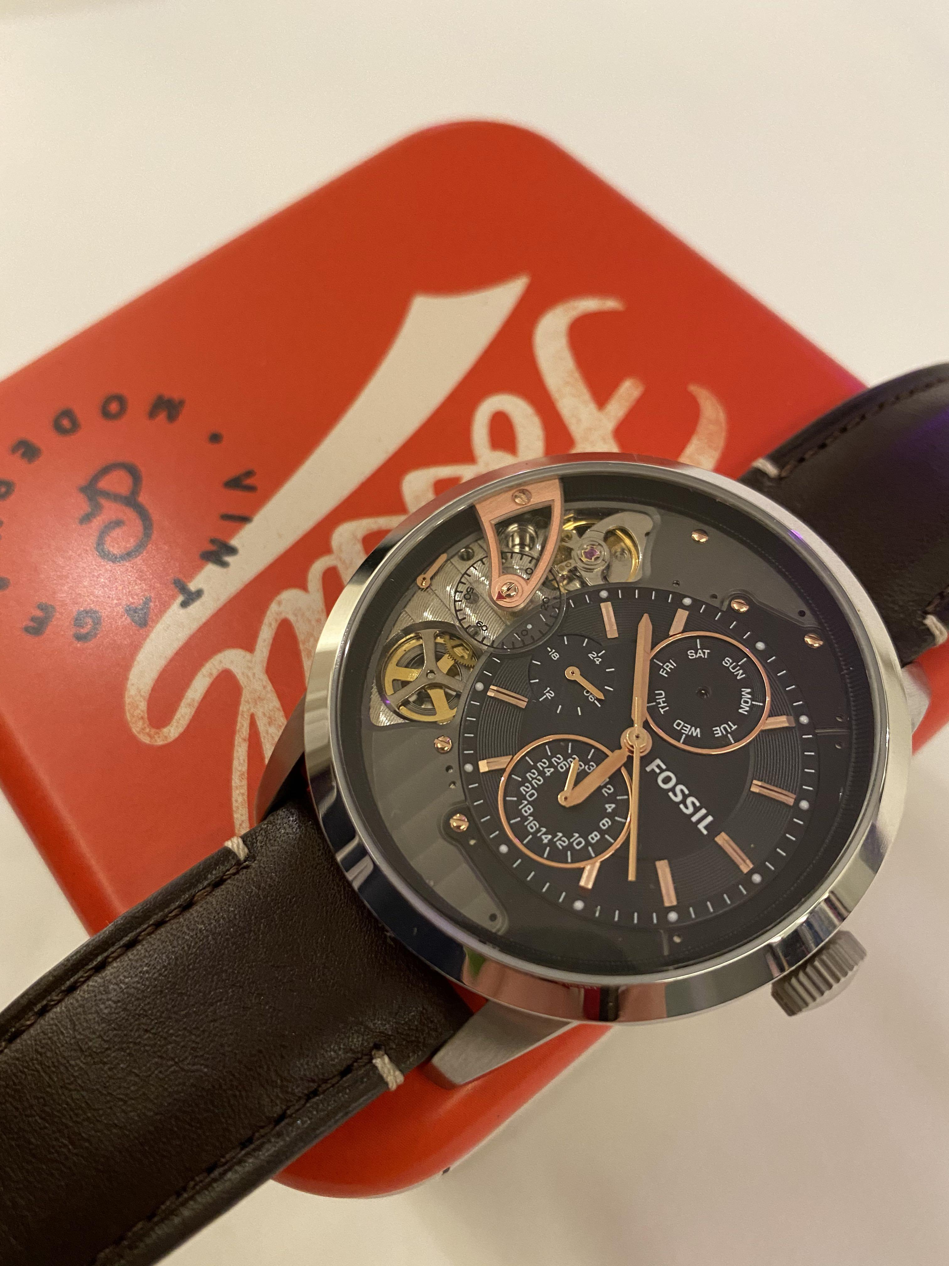 Fossil Watch (Semi Auto), Men's Fashion, Watches & Accessories, Watches ...