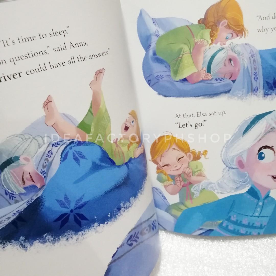 Frozen 2 Anna, Elsa and the Secret River Bedtime Storybook, Hobbies ...