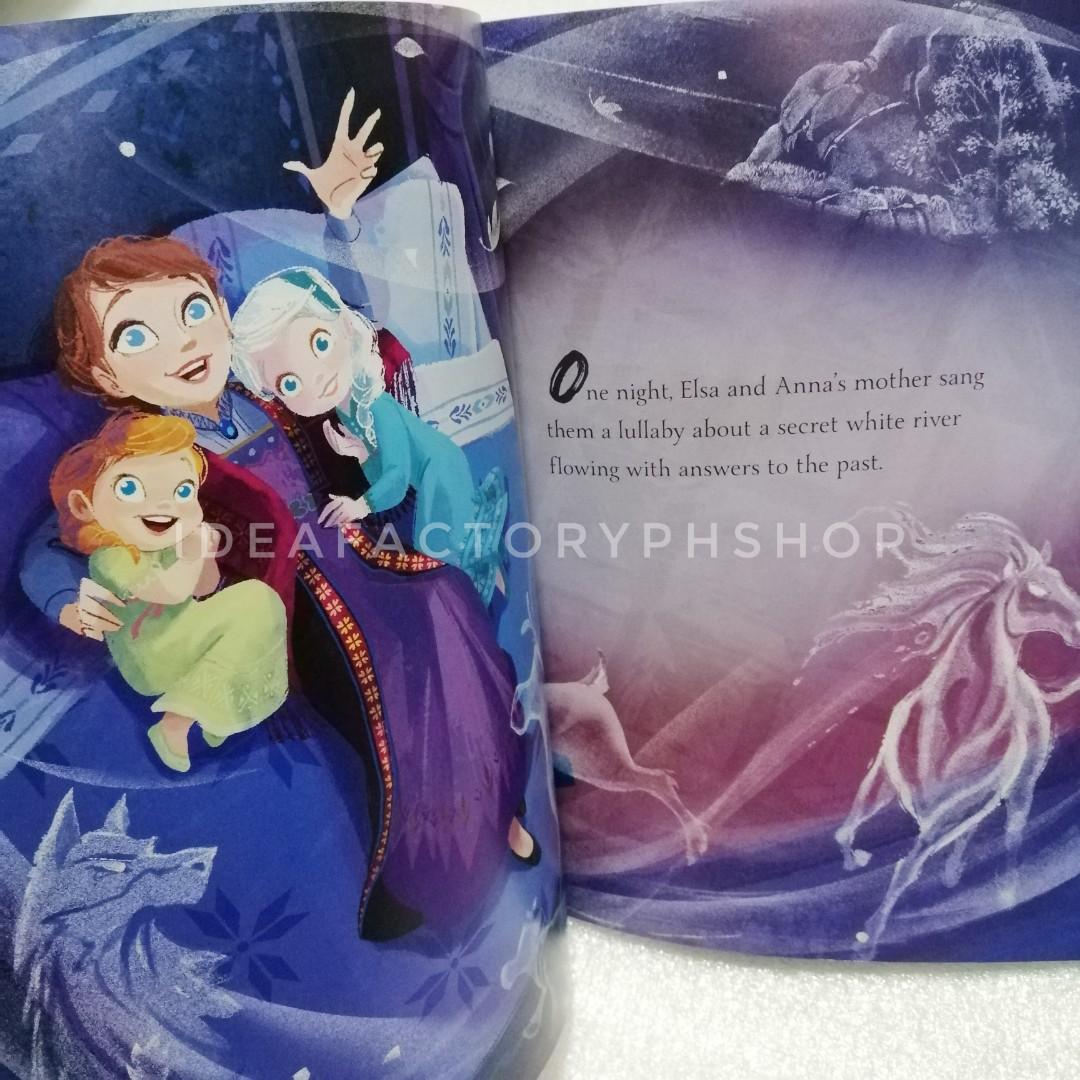 Frozen 2 Anna, Elsa and the Secret River Bedtime Storybook, Hobbies ...