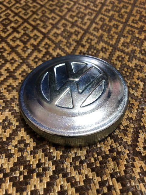 Restored Fuel Cap: Classic Volkswagen VW Beetle Ghia, Petrol tank cap ...