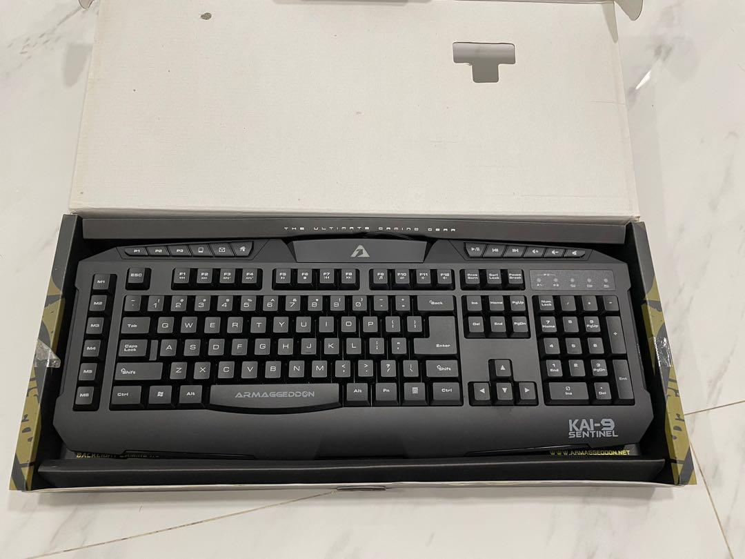 Gaming Keyboard kal-9 Armageddon, Computers & Tech, Parts & Accessories ...