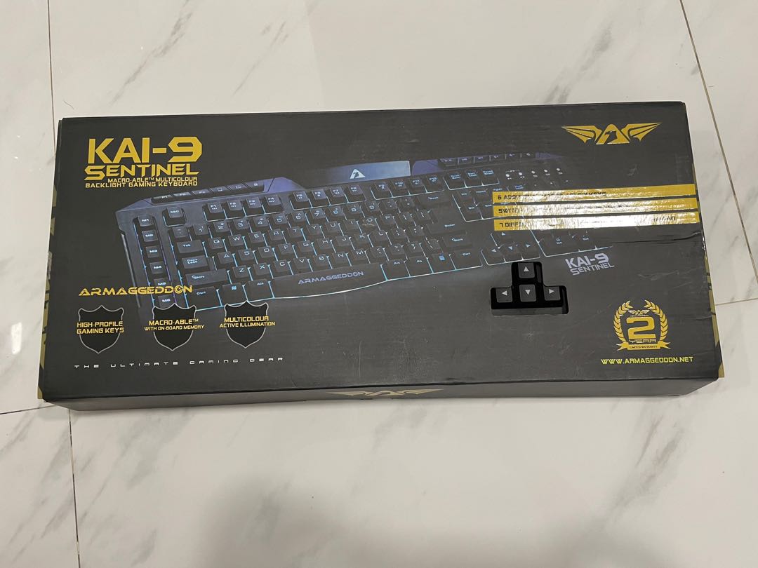 Gaming Keyboard kal-9 Armageddon, Computers & Tech, Parts & Accessories ...