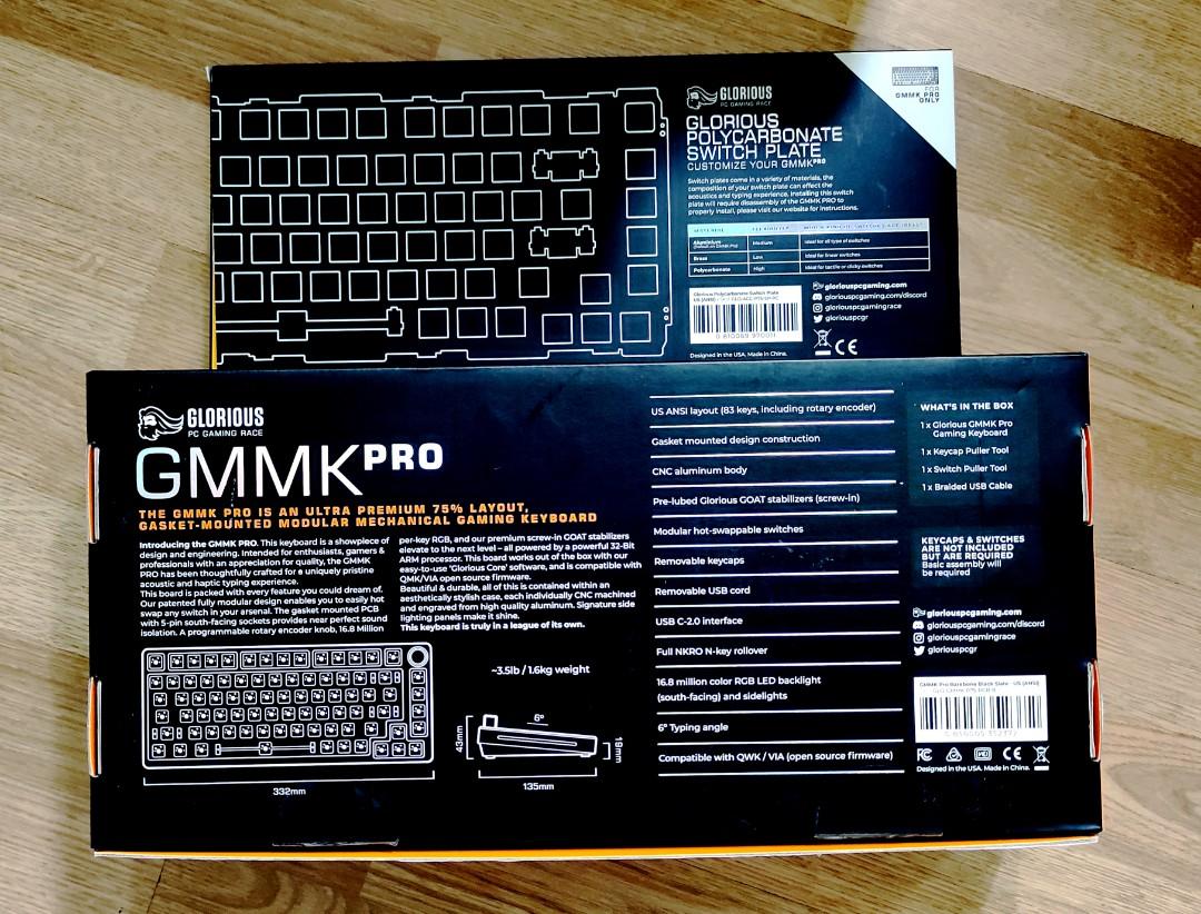 Glorious GMMK PRO Keyboard, Computers & Tech, Parts & Accessories, Computer Keyboard on Carousell