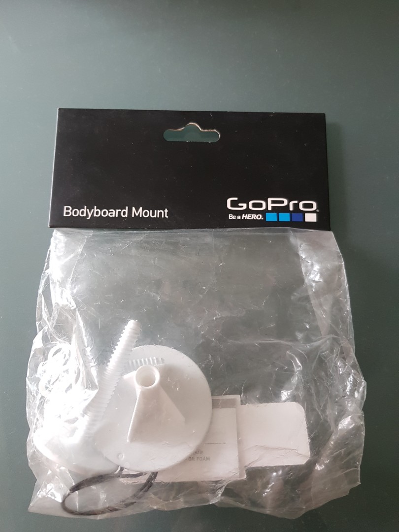 GoPro Bodyboard Mount - for surfers: Original in Packaging, Photography ...