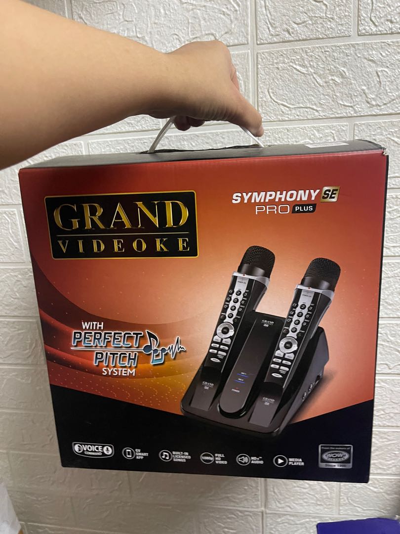 GRAND KARAOKE SYMPHONY SE PRO PLUS FOR SALE, TV & Home Appliances ...