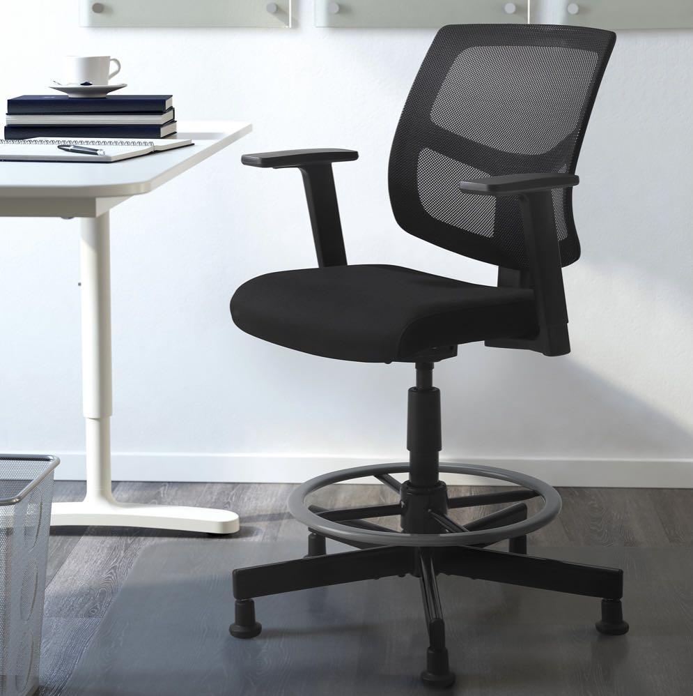 IKEA Garka office chair 工作椅 櫈, 傢俬＆家居, 傢俬, 椅子 - Carousell