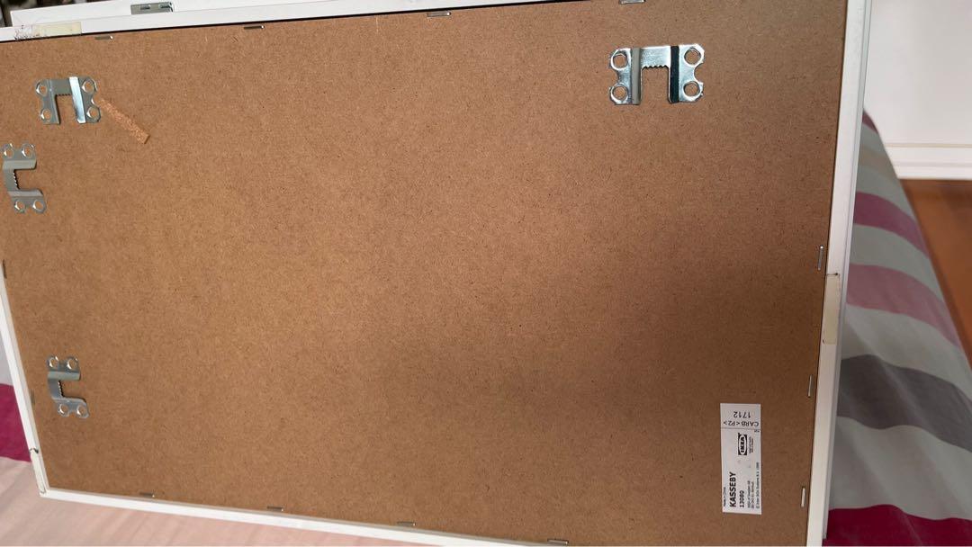 IKEA KASSEBY shadow box display frame - almost new, Furniture & Home ...