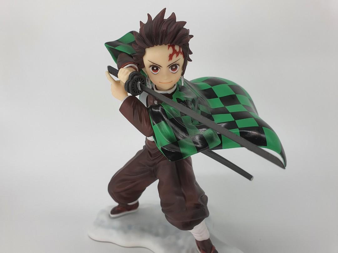 Demon Slayer Tanjiro Anime Action Figure Toy Collection, Hobbies & Toys ...