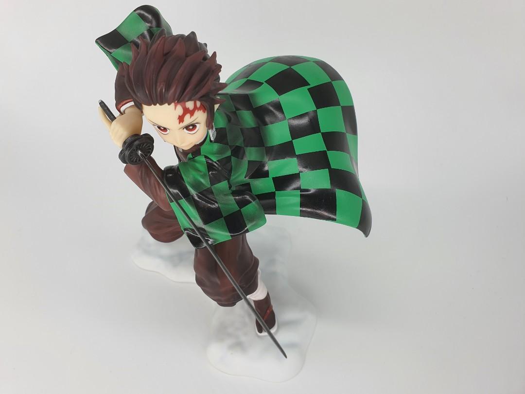 Demon Slayer Tanjiro Anime Action Figure Toy Collection, Hobbies & Toys ...