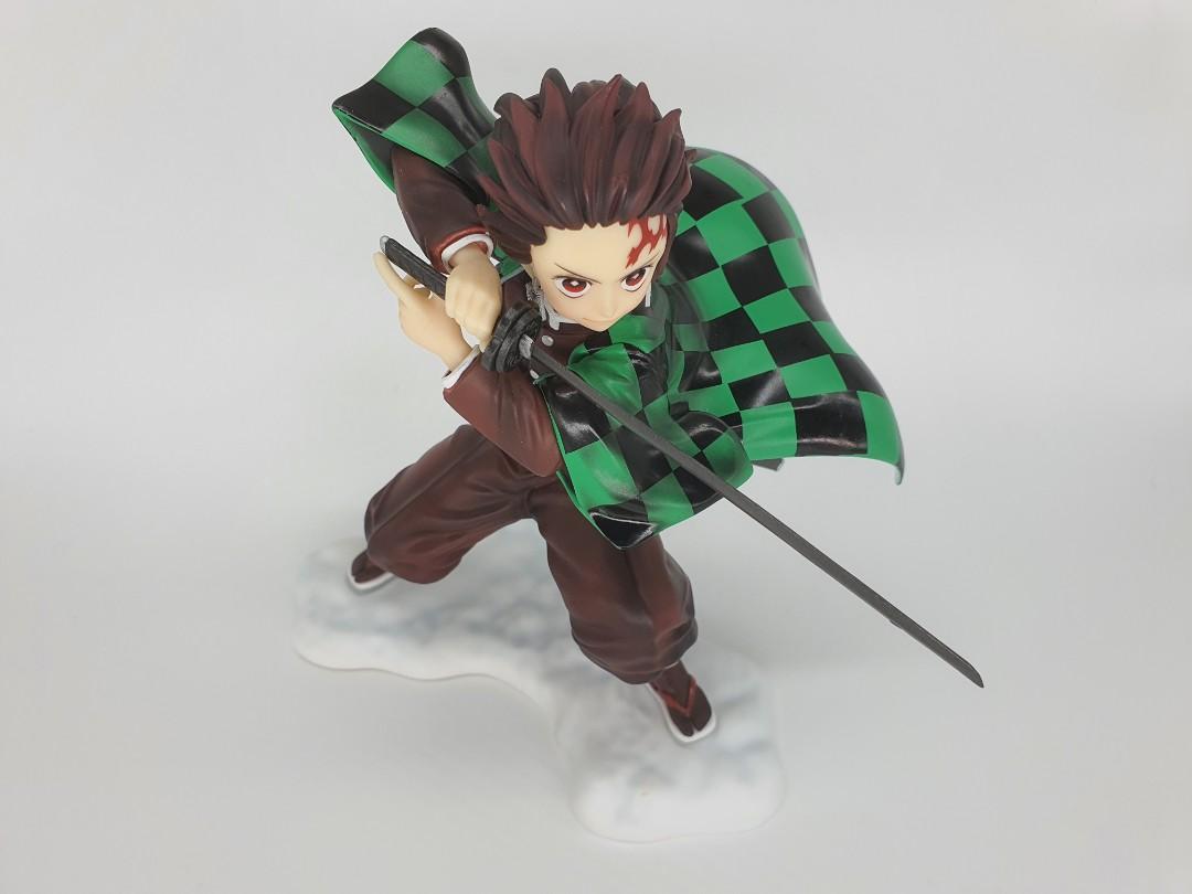 Demon Slayer Tanjiro Anime Action Figure Toy Collection, Hobbies & Toys ...