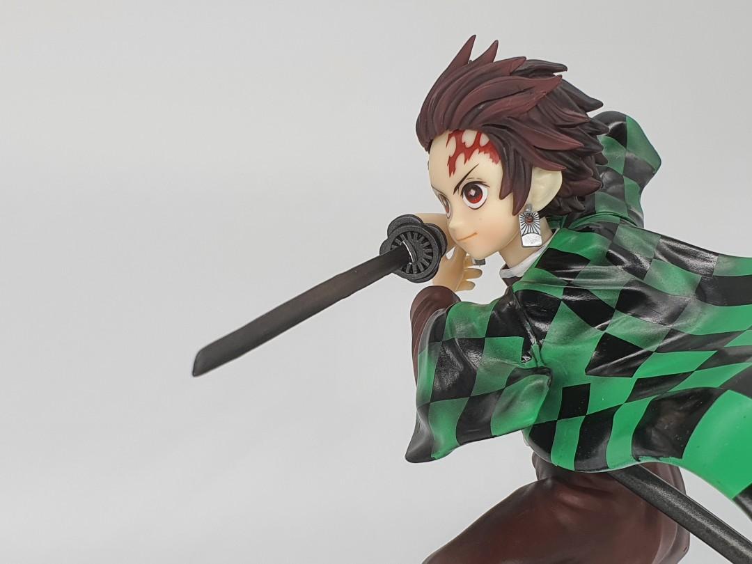Demon Slayer Tanjiro Anime Action Figure Toy Collection, Hobbies & Toys ...