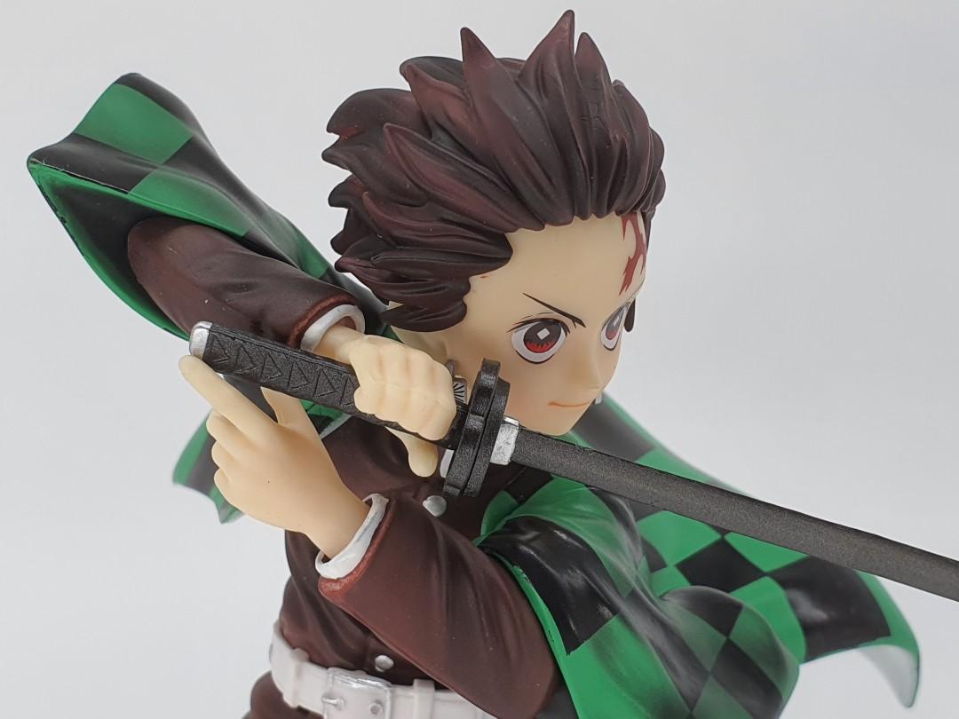 Demon Slayer Tanjiro Anime Action Figure Toy Collection, Hobbies & Toys ...