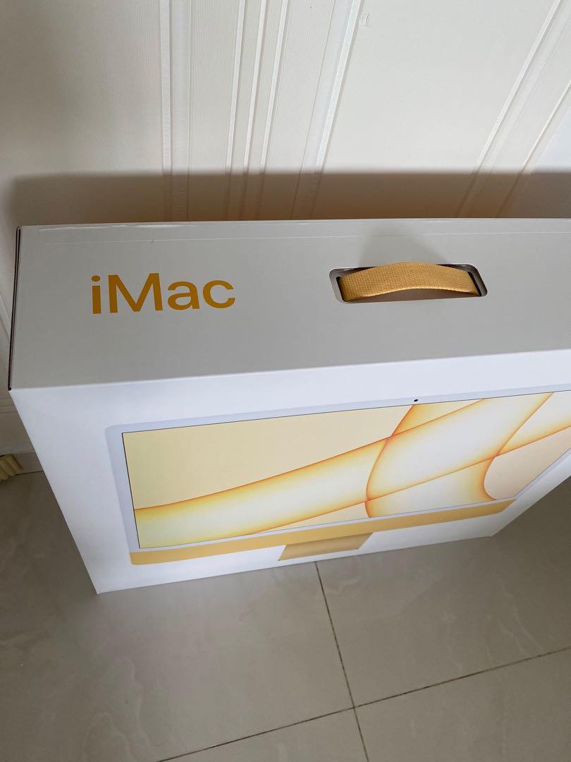 iMac 24-inch Empty Box 2021, Computers & Tech, Desktops on Carousell