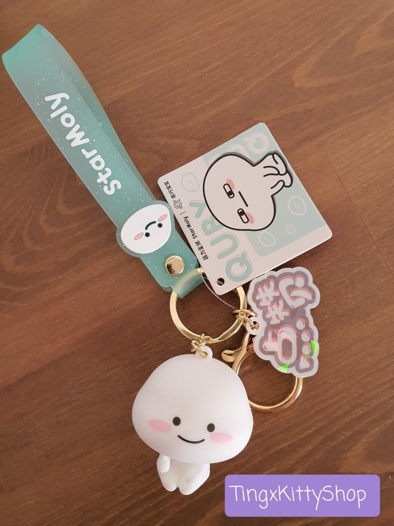 (In-Stock) Star Moly Quby Key Chains, Everything Else on Carousell